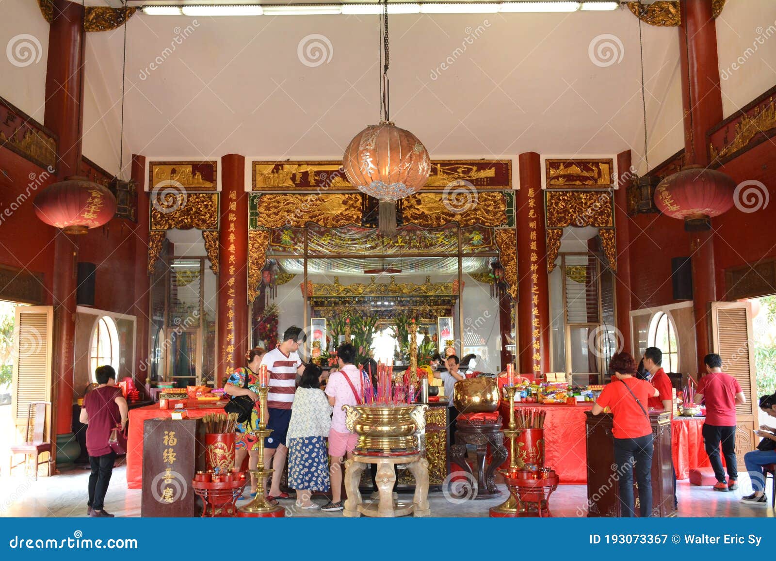 Macho Temple Interior in La Union, Philippines Editorial Photography ...