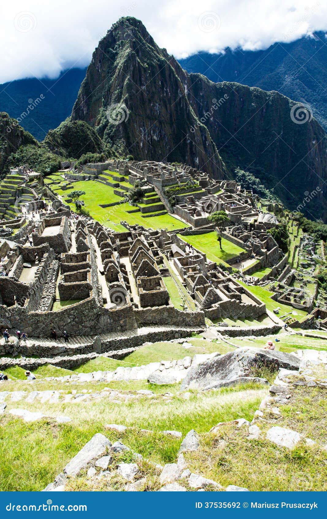 Machu Picchu stock photo. Image of heritage, archaeological - 37535692