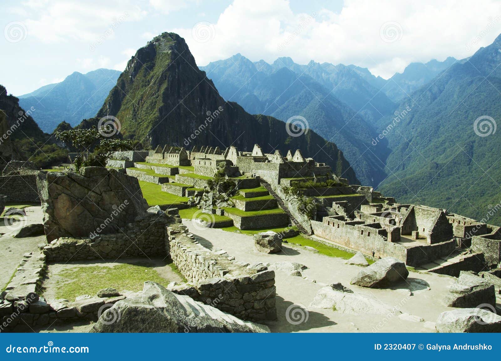 Machu-Picchu city stock image. Image of inca, ancient - 2320407
