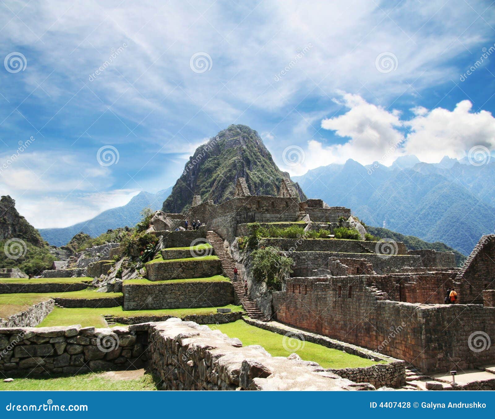 Machu-Picchu city stock photo. Image of building, country - 4407428