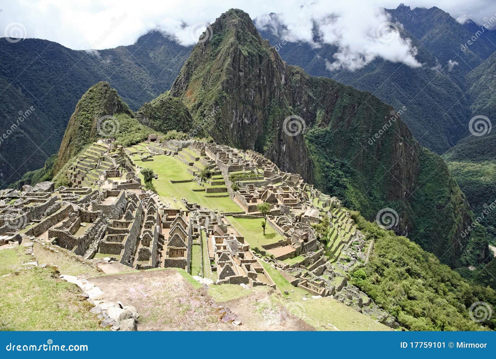 Machu Picchu Inca City, Peru. Stock Image - Image of andes, picchu ...