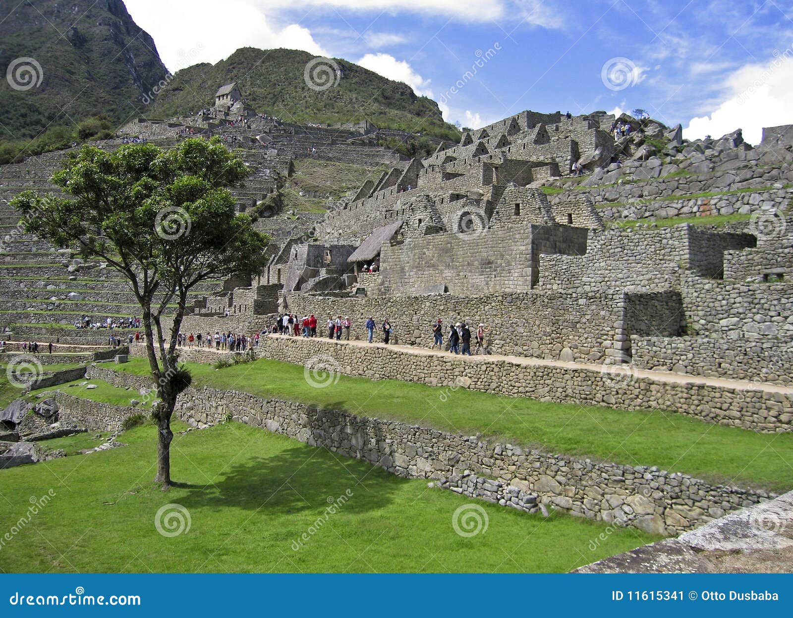 Machu Picchu - the Inca Mountain City Stock Image - Image of machu ...