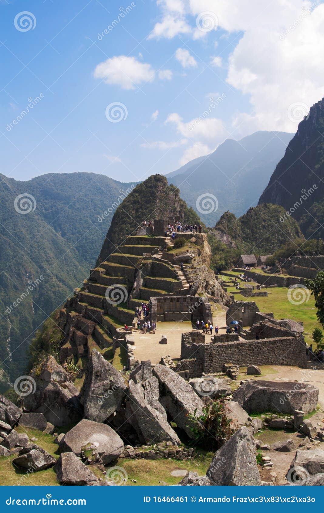 Machu Picchu Intiwatana immagine stock. Immagine di cuzco - 16466461