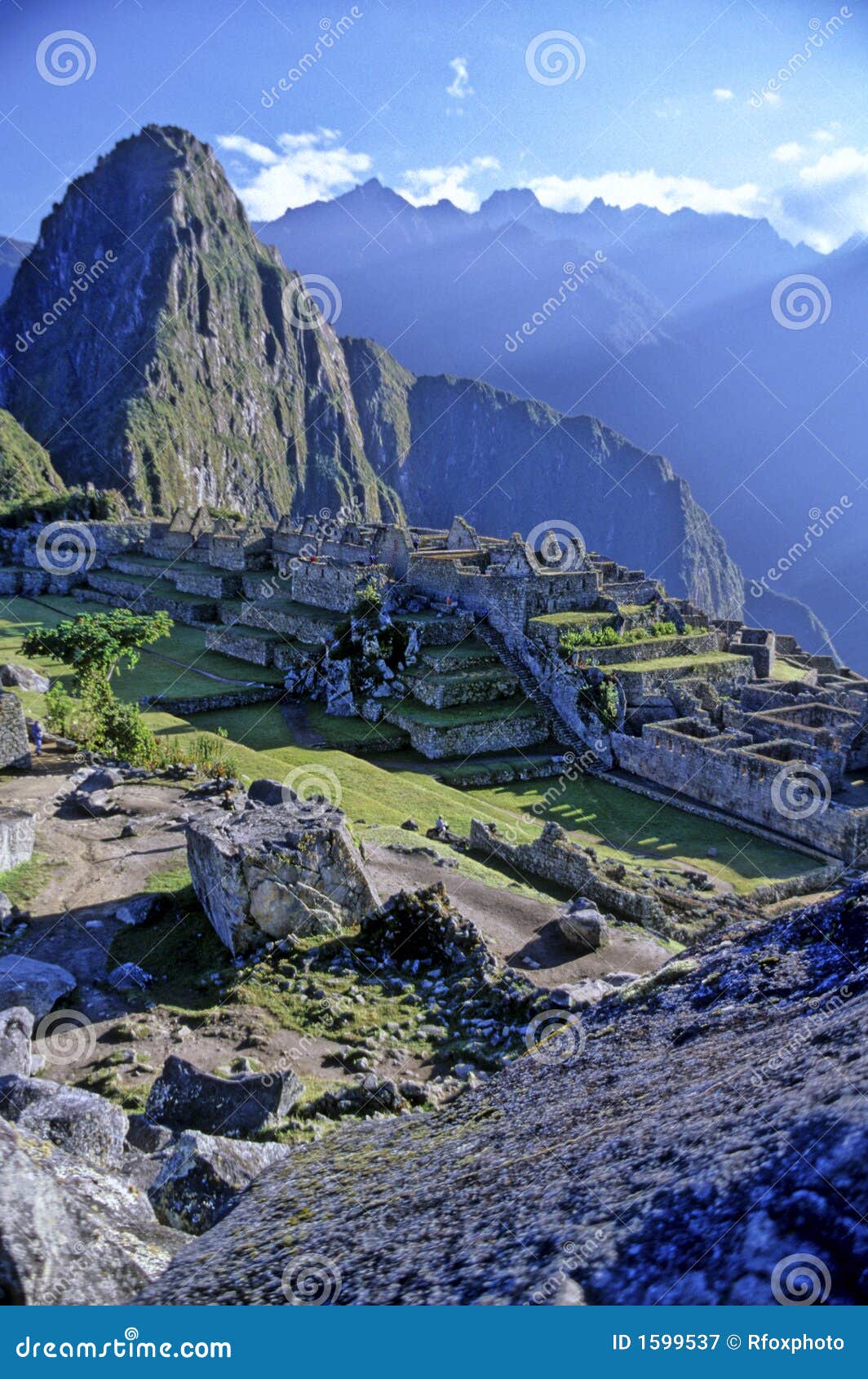 Machu Picchu- Peru stock image. Image of quechua, civilization - 1599537