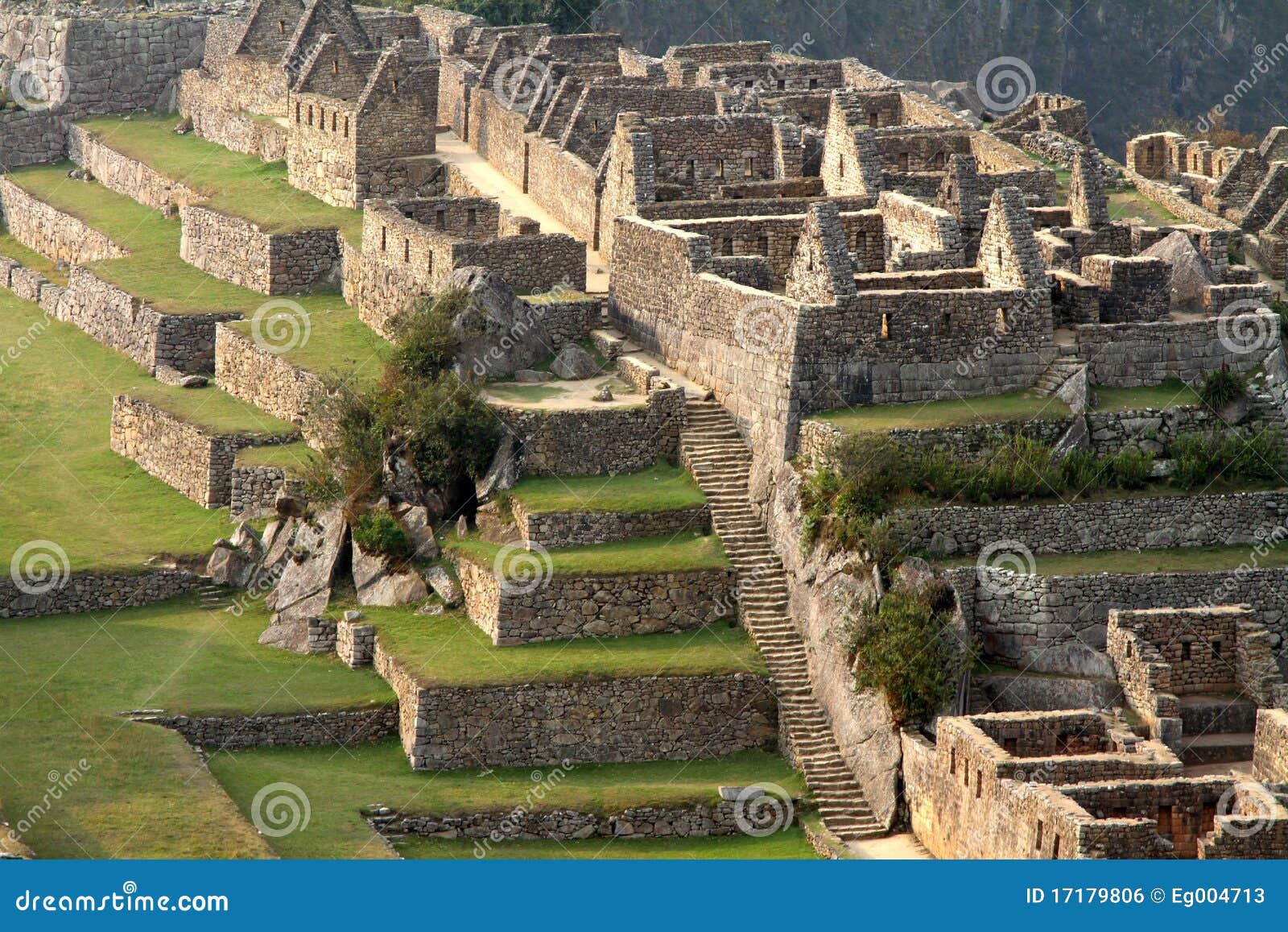 Machu Picchu, Peru - Inca Temple Of The Sun Inti Watana, Or Intiwatana ...