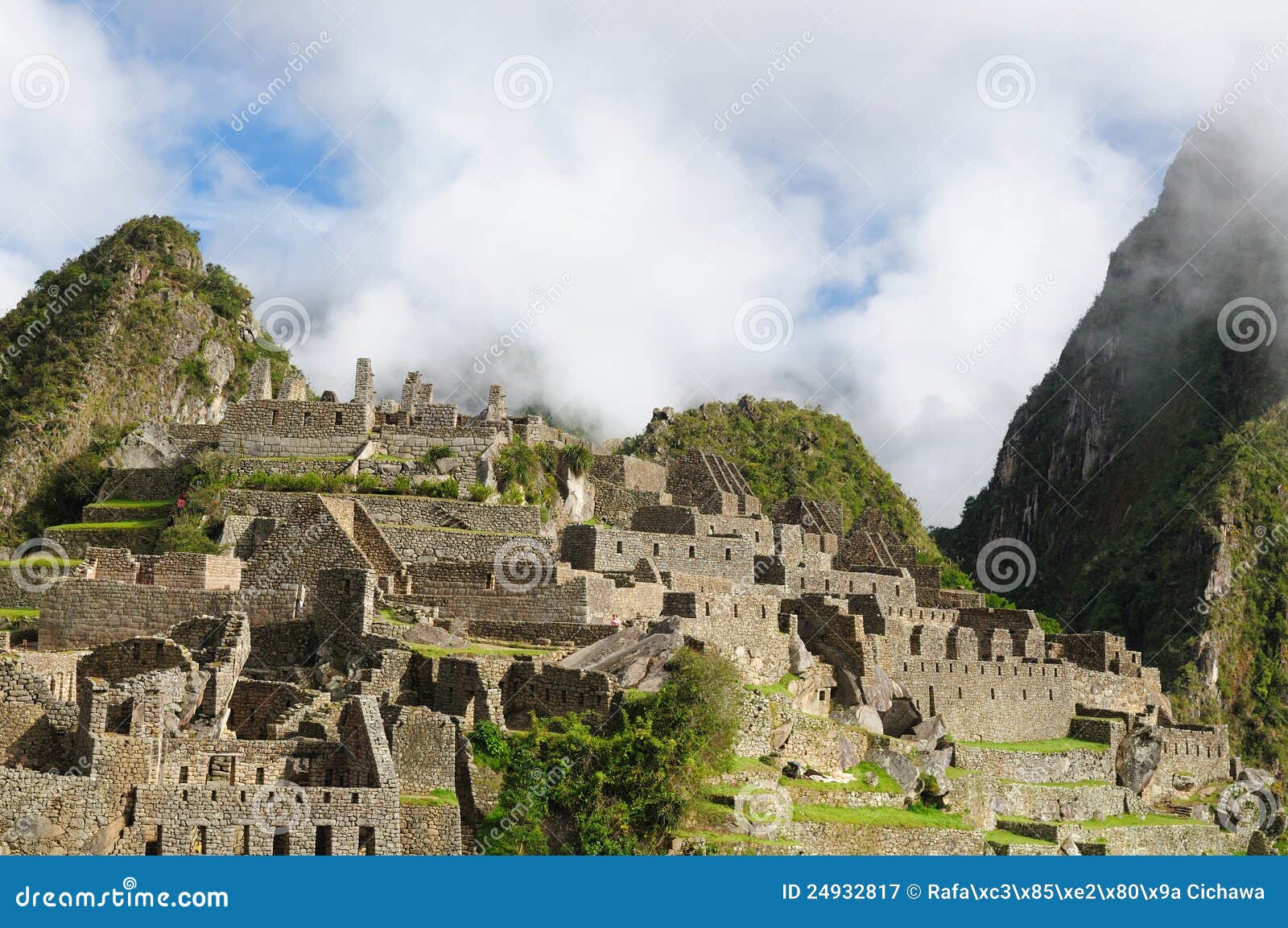Machu Picchu, Peru stock image. Image of ancient, inca - 24932817