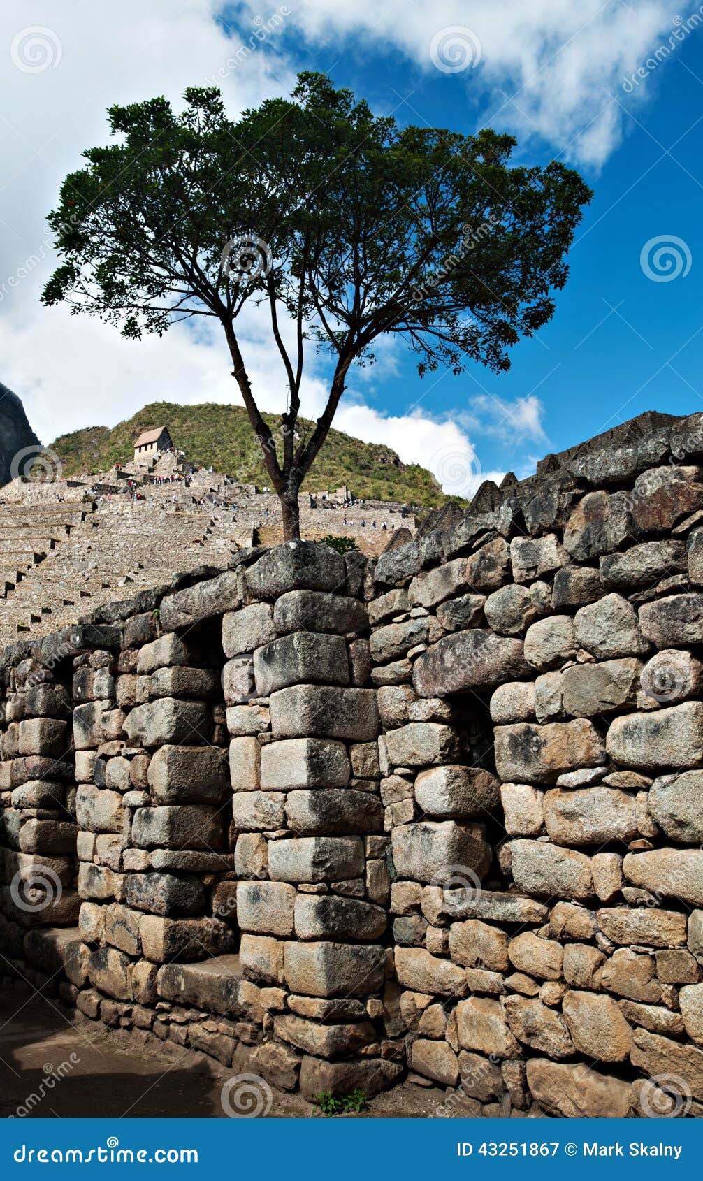 Machu Picchu Peru stock image. Image of architecture - 43251867