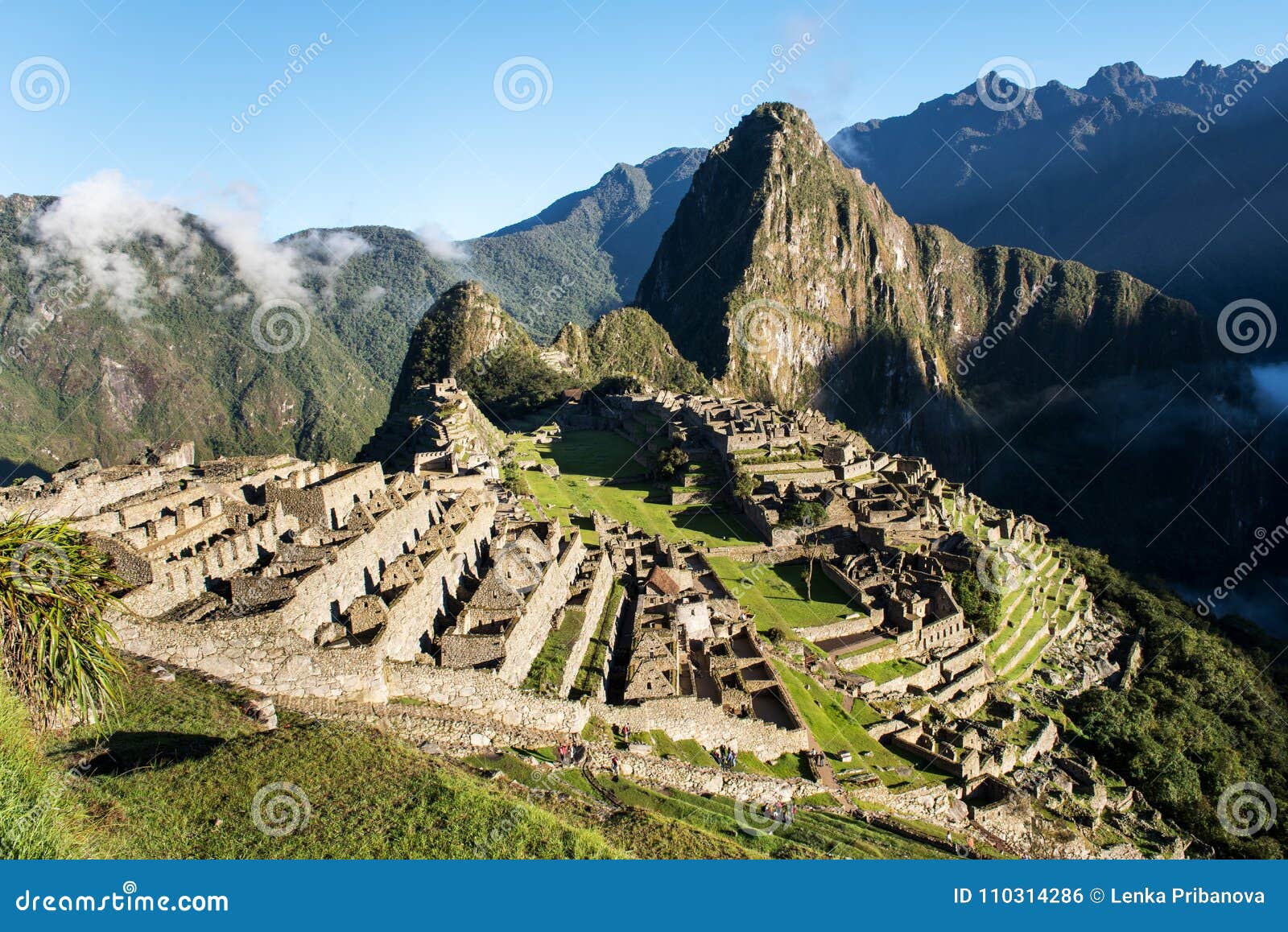 Machu Picchu Peru stock photo. Image of travel, landmark - 110314286