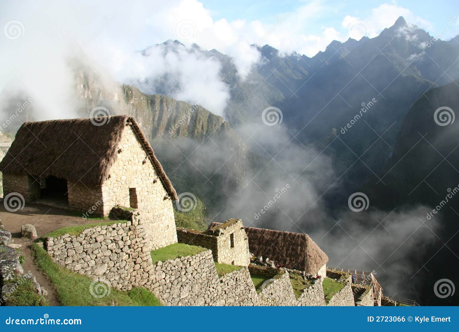 Machu Picchu - Restoration stock photo. Image of peru - 2723066