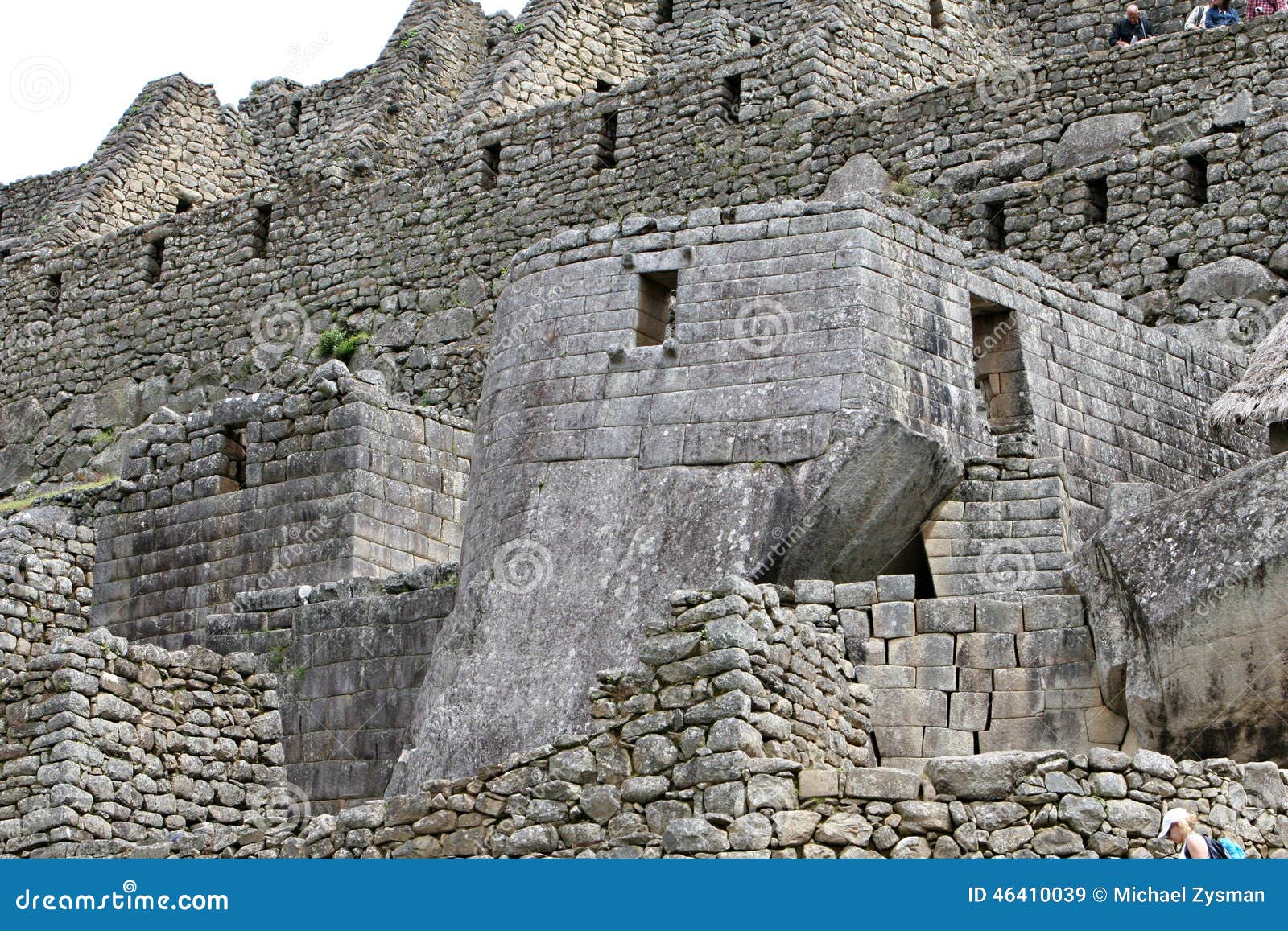Machu Picchu Stonework stock image. Image of mountain - 46410039