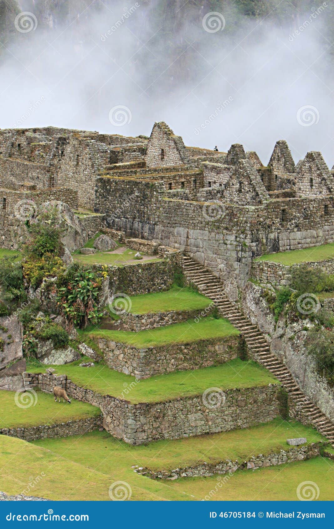 Machu Picchu Stonework stock photo. Image of peruvian - 46705184
