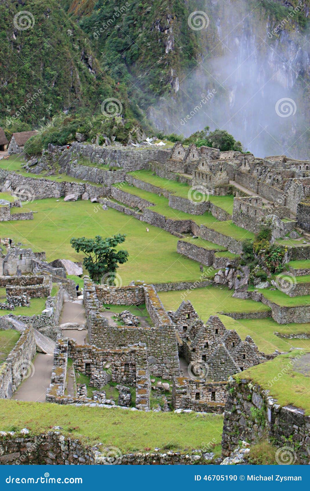 Machu Picchu Stonework stock photo. Image of ruin, machu - 46705190