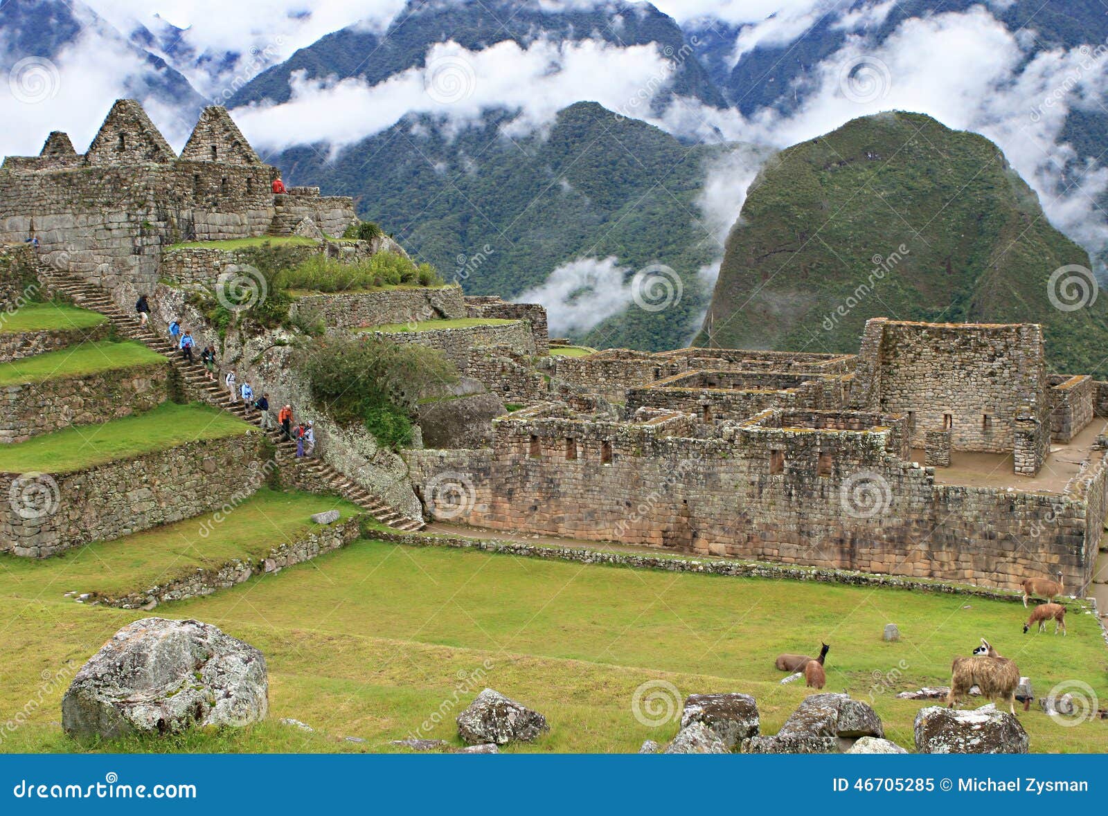 Machu Picchu Stonework stock image. Image of peruvian - 46705285