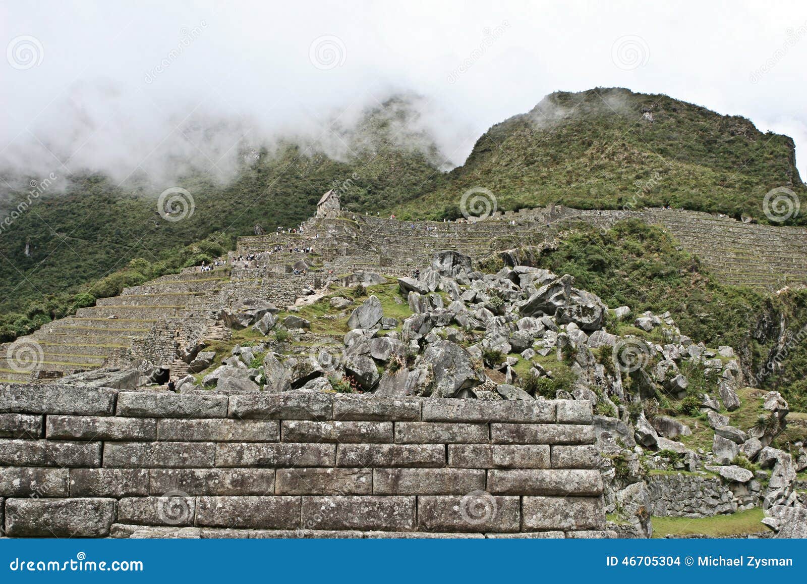 Machu Picchu Stonework stock photo. Image of inca, city - 46705304