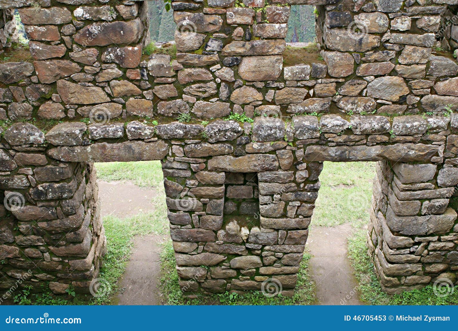 Machu Picchu Stonework stock image. Image of stone, brick - 46705453