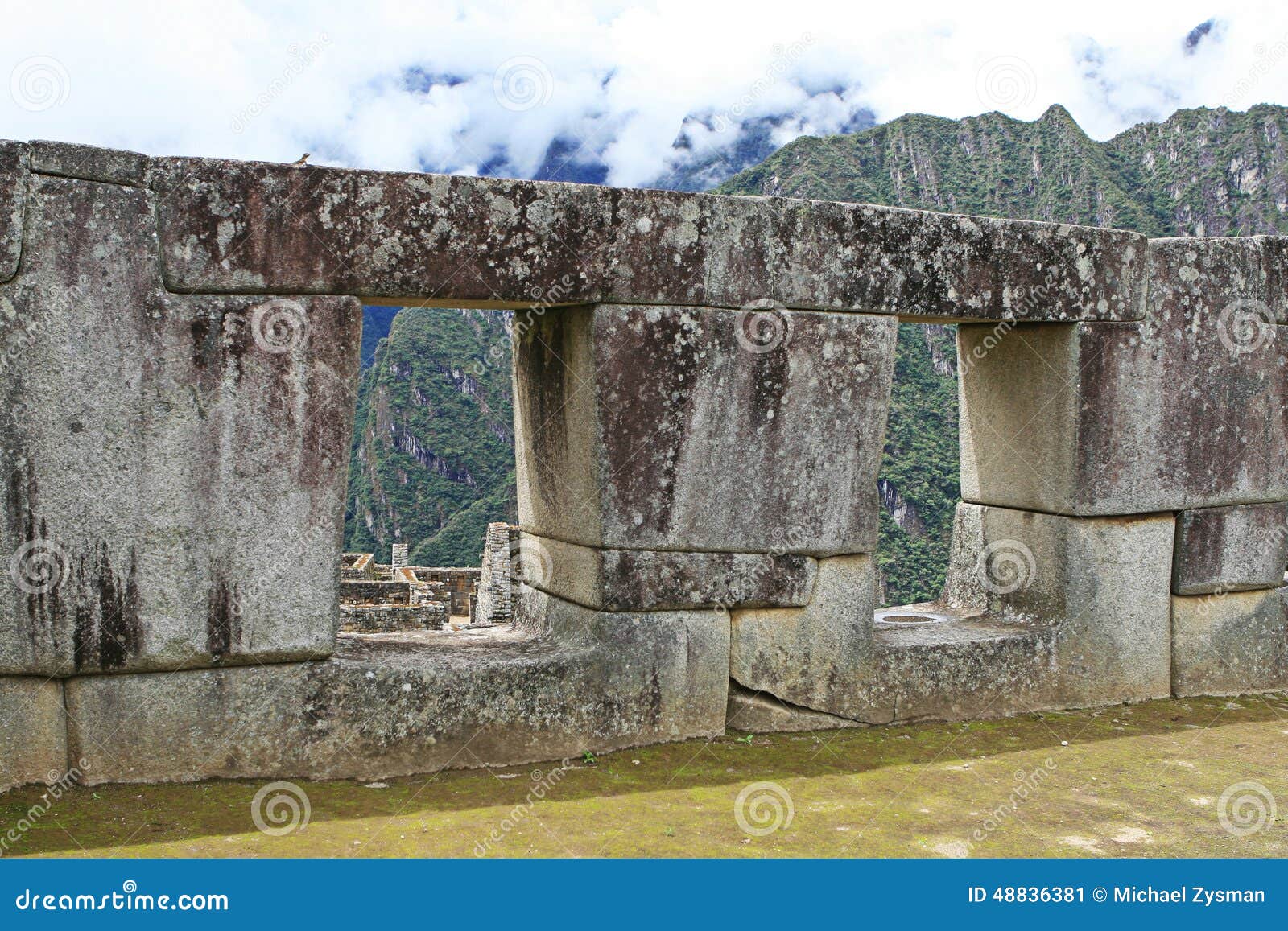 Machu Picchu Stonework stock image. Image of landscape - 48836381