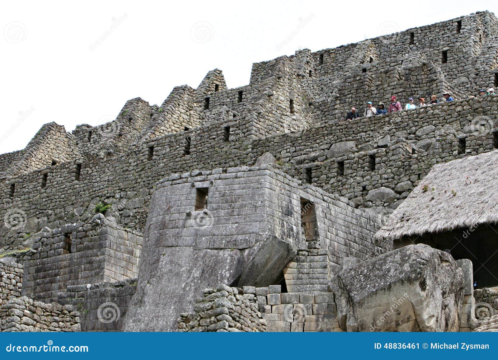 Machu Picchu Stonework editorial photo. Image of destination - 48836461