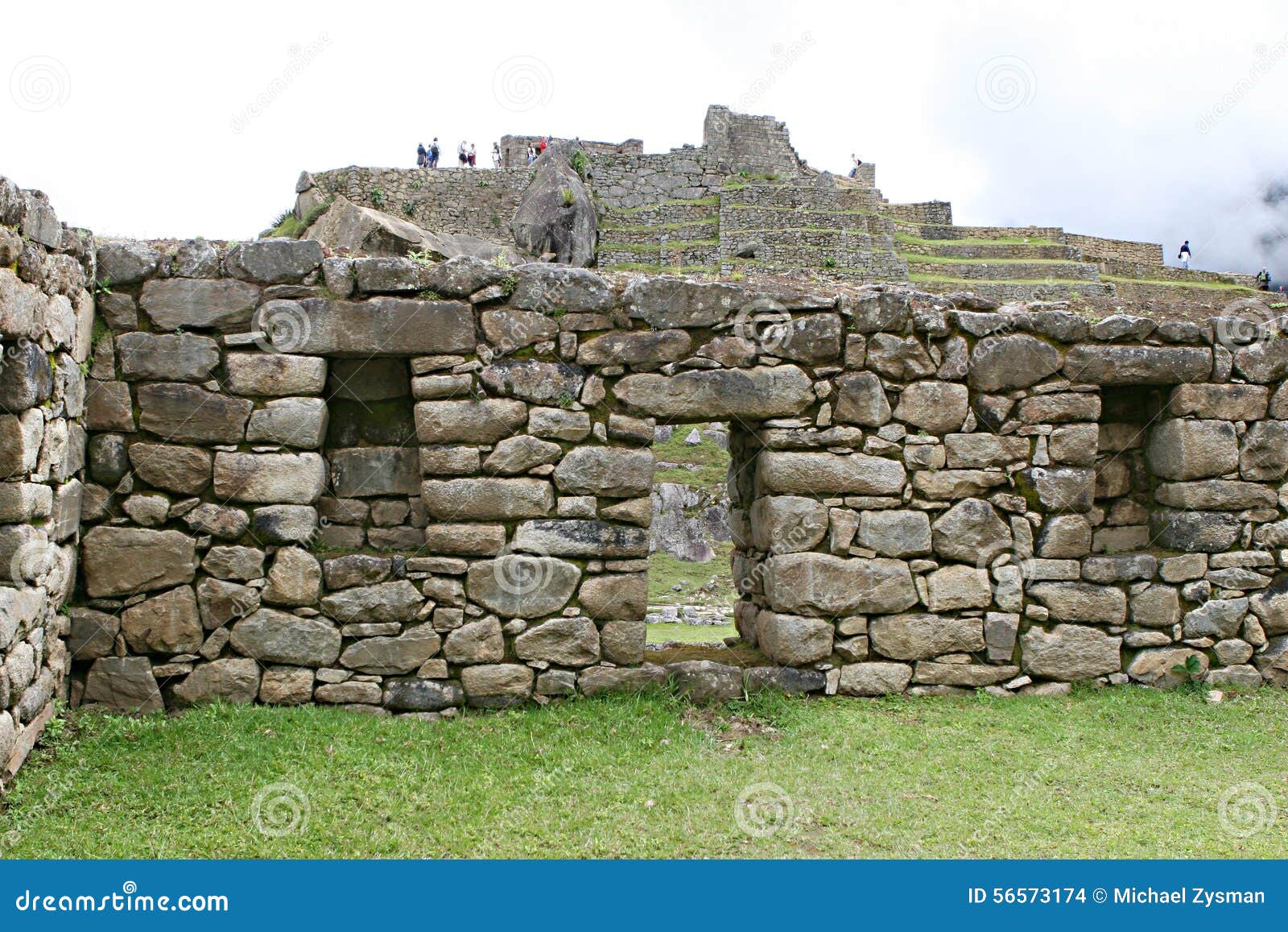 Machu Picchu Stonework stock photo. Image of architecture - 56573174