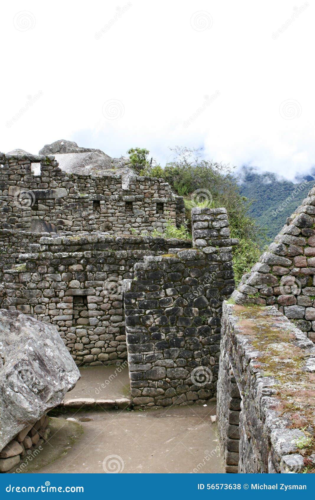 Machu Picchu Stonework stock photo. Image of archaeological - 56573638