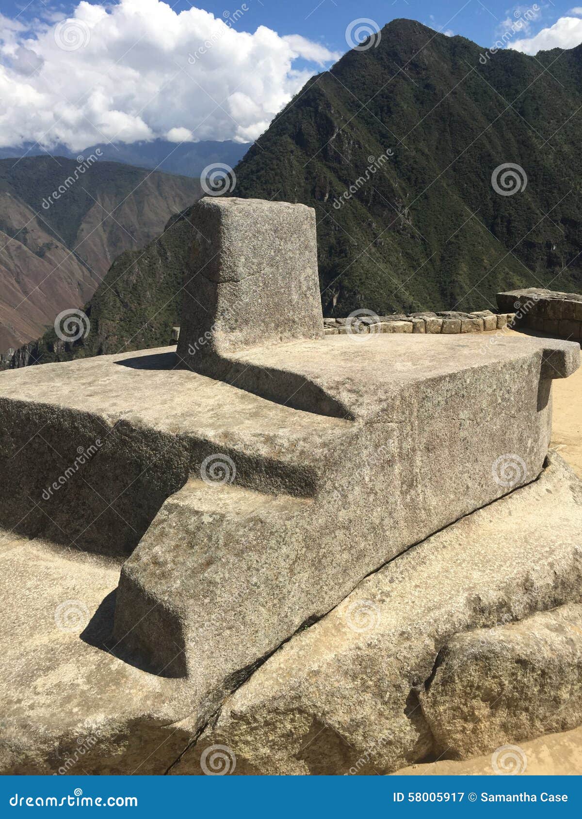Machu Picchu Sundial, Peru stock image. Image of travel - 58005917