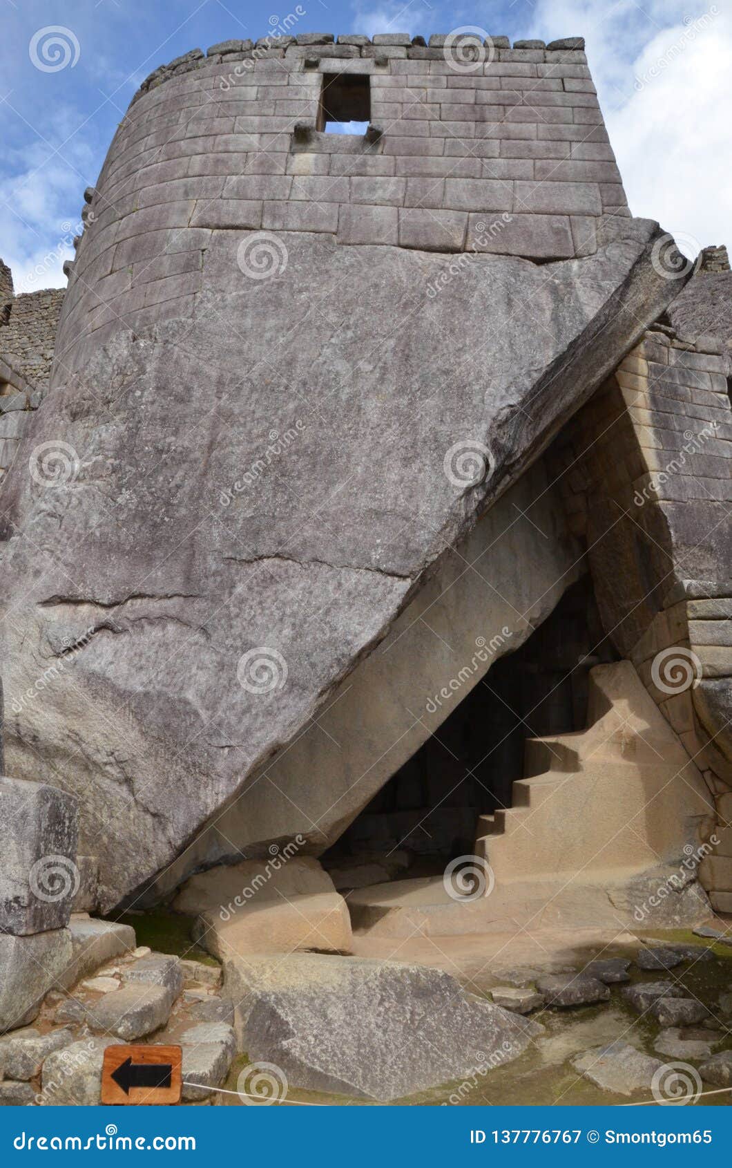 Machu Picchu Temple of the Sun Editorial Photography - Image of tourism ...