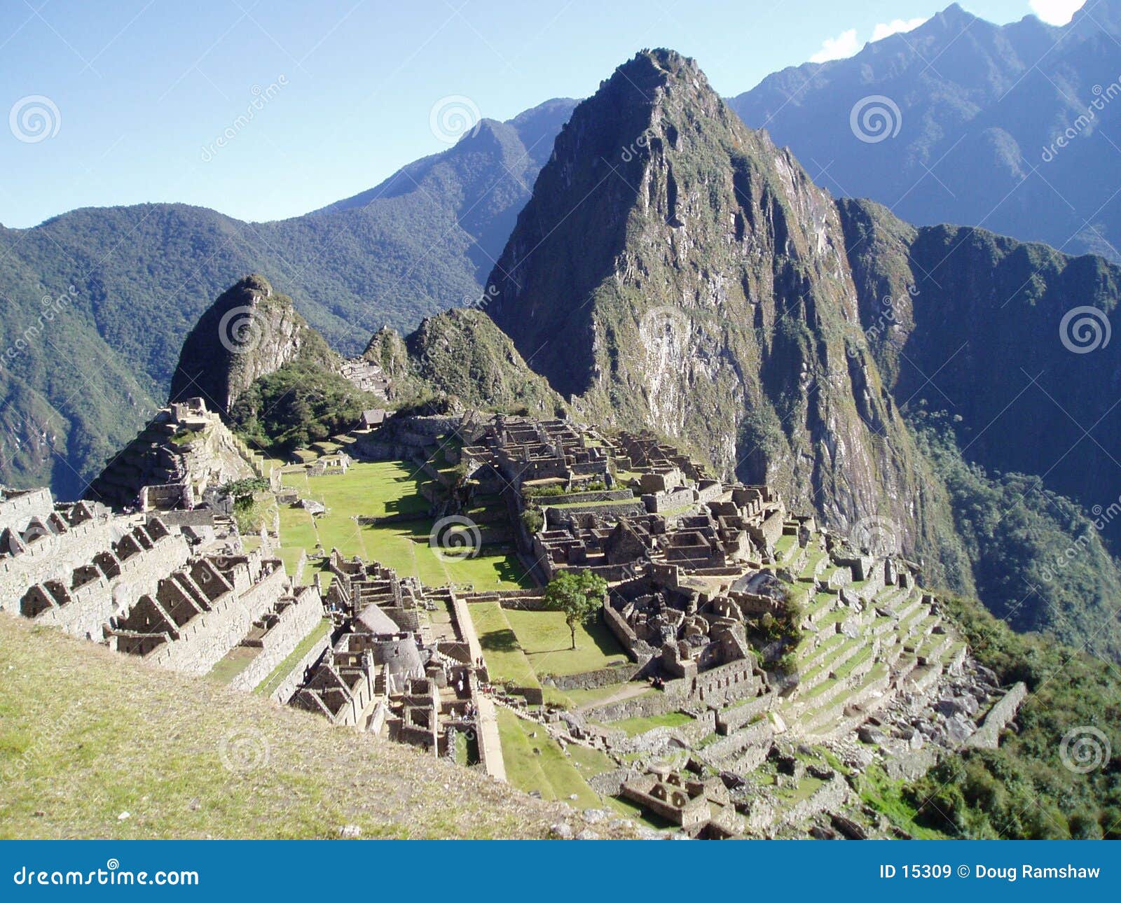 Machu Pichu stock image. Image of trail, machu, inca, city - 15309