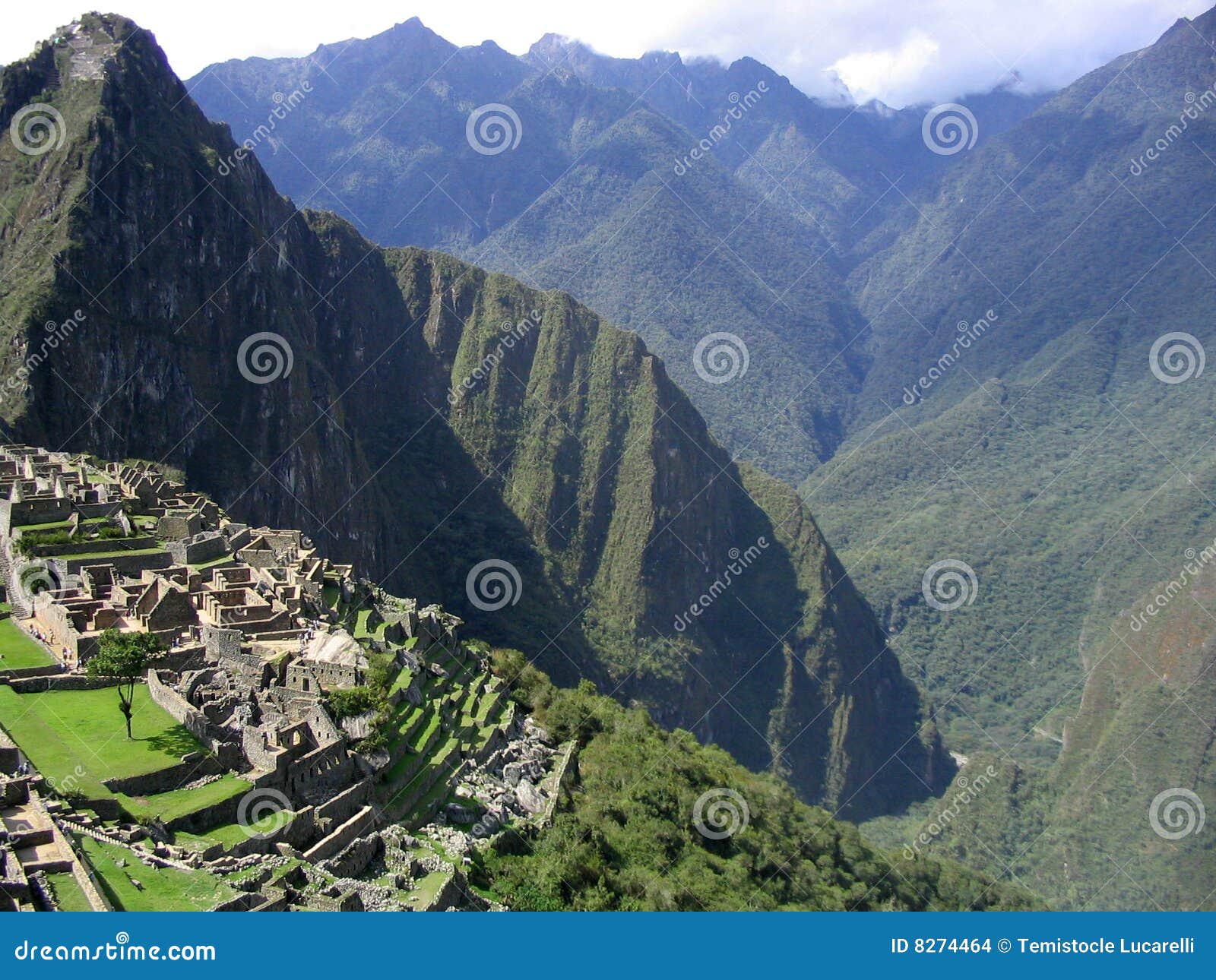 Machu pichu stock photo. Image of andes, building, cusco - 8274464