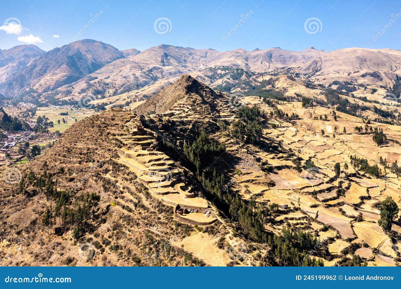 Machu Pitumarca Ancient Inca Town in Peru Stock Photo - Image of cusco ...
