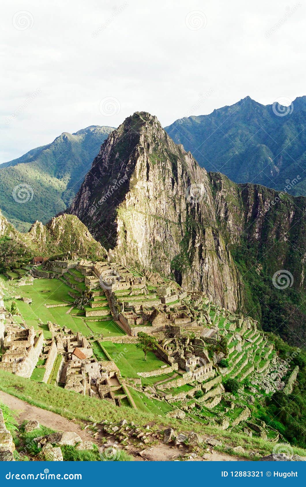 Machuperu picchu fotografering för bildbyråer. Bild av stenar - 12883321