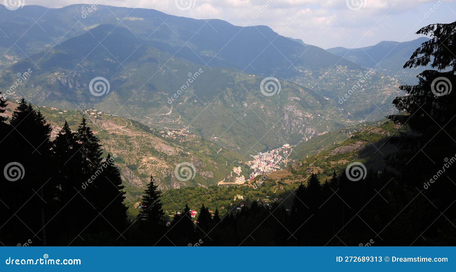 Macka - Trabzon stock image. Image of ridge, tree, forest - 272689313