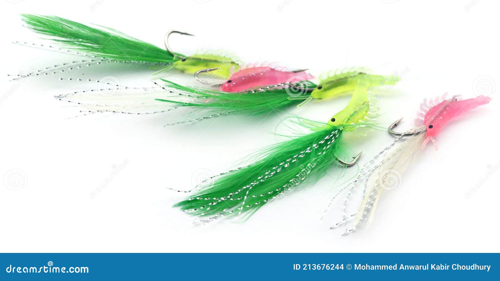 Mackerel fishing rig stock photo. Image of hook, metal - 213676244
