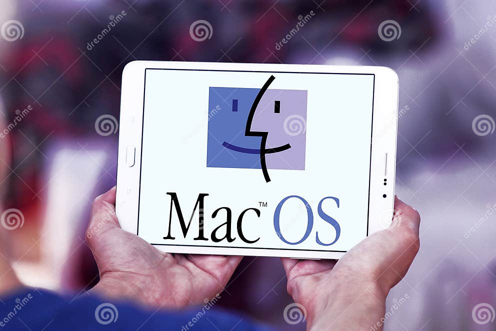 MacOS Operating System Logo Editorial Stock Image - Image of brands ...