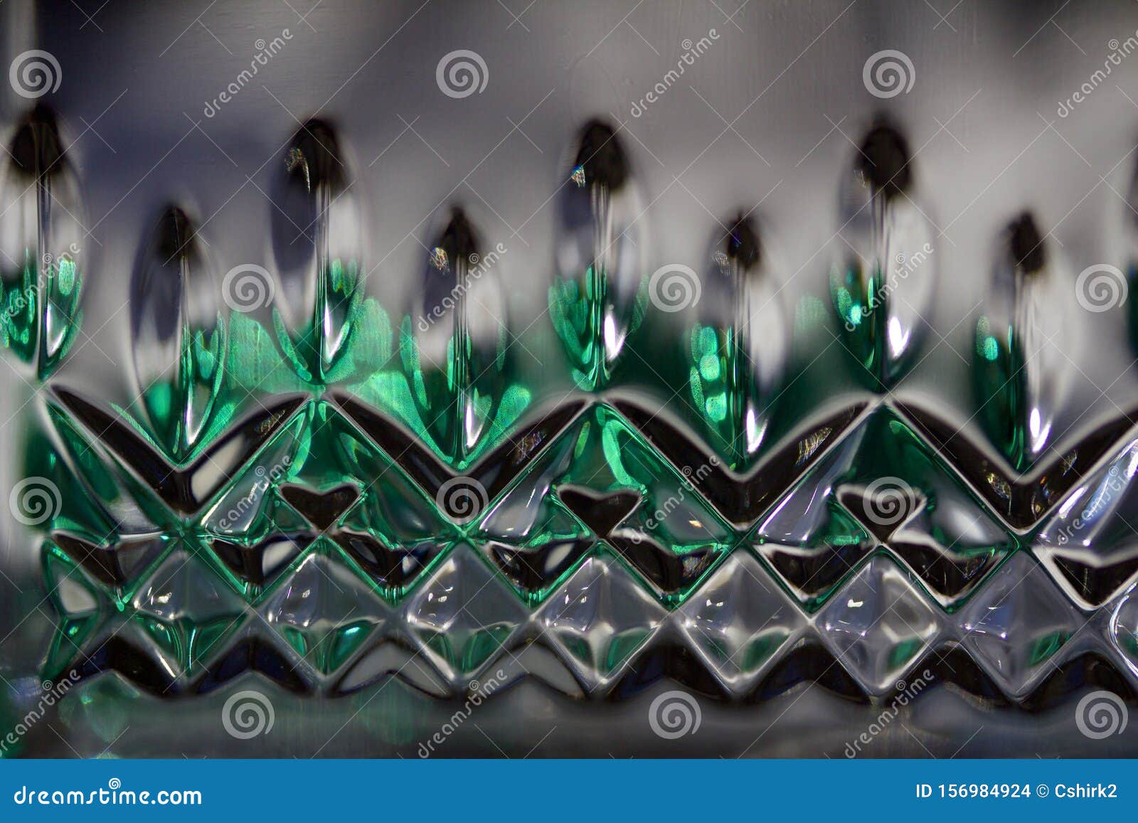Macro Abstract Background of a Beautiful Modern Lead Crystal Glass ...