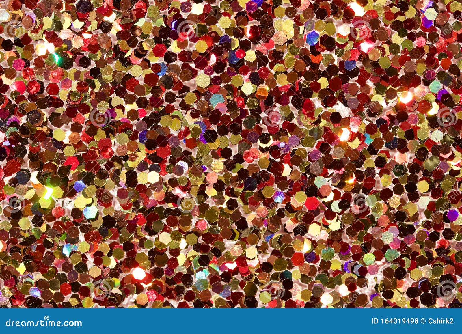 Macro Abstract Texture Background of Sparkling Multicolor Confetti ...