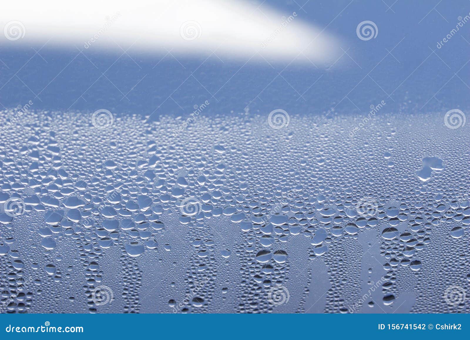 Macro Abstract Texture Background of Water Condensation on a Window ...