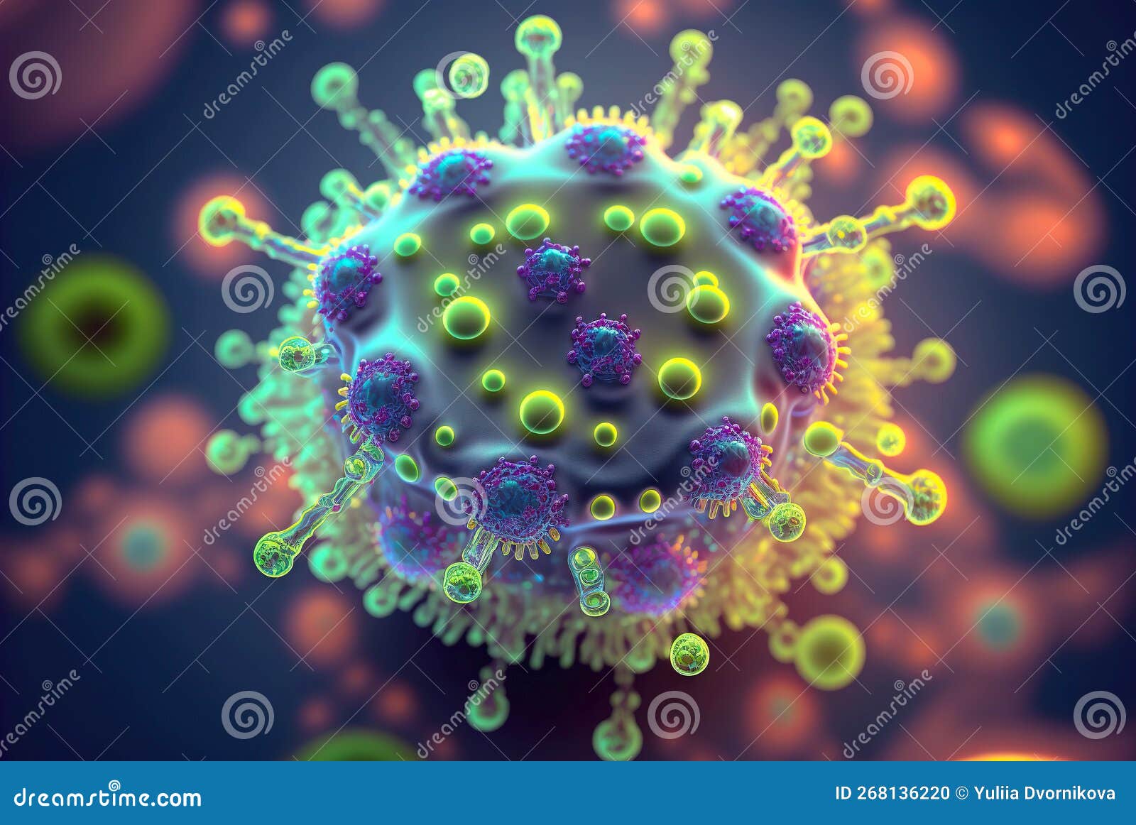 Macro of Bacteria. Microbiology Pathogen Cell Stock Photo - Image of ...