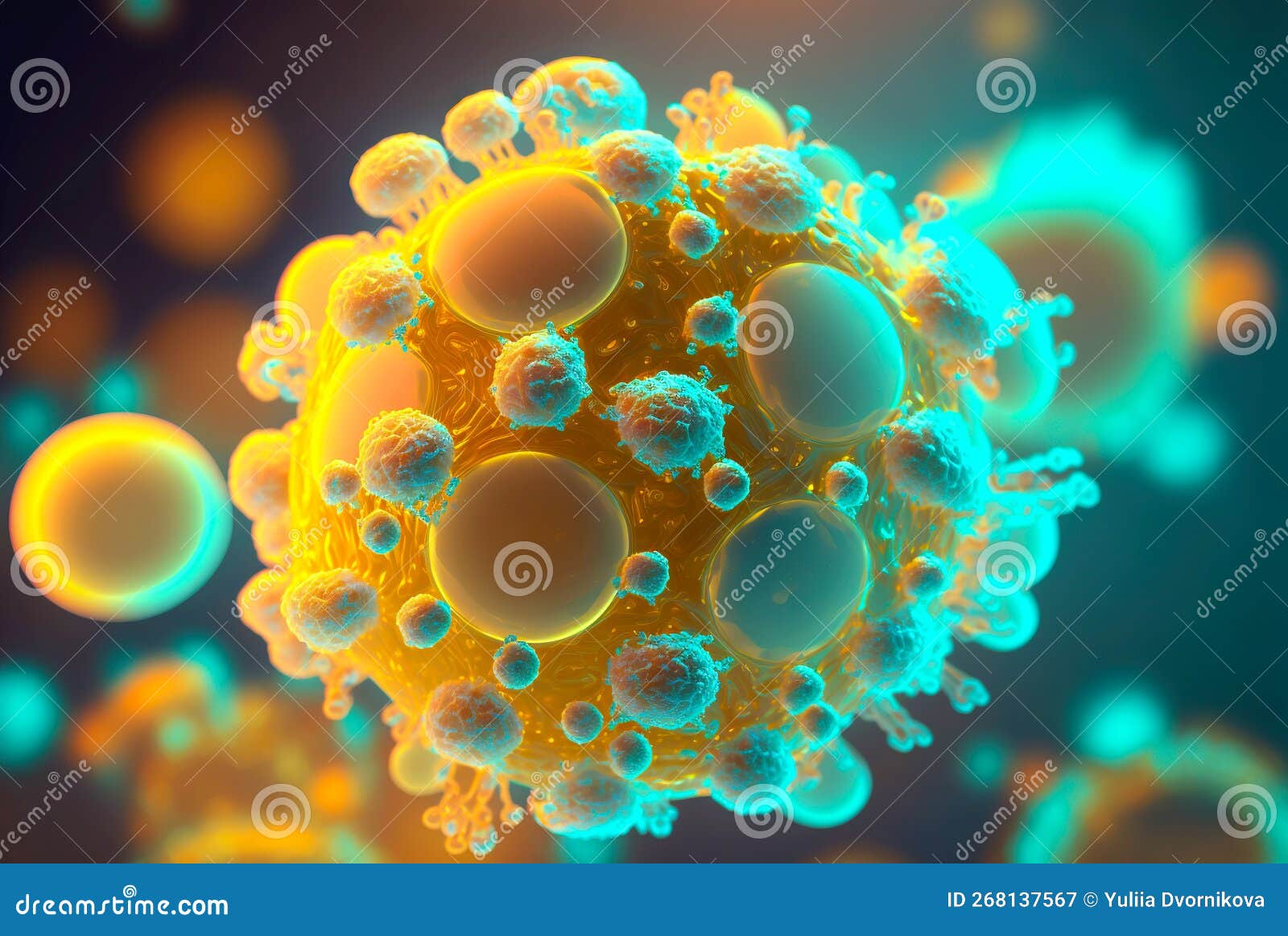 Macro of Bacteria. Microbiology Pathogen Cell Stock Image - Image of ...