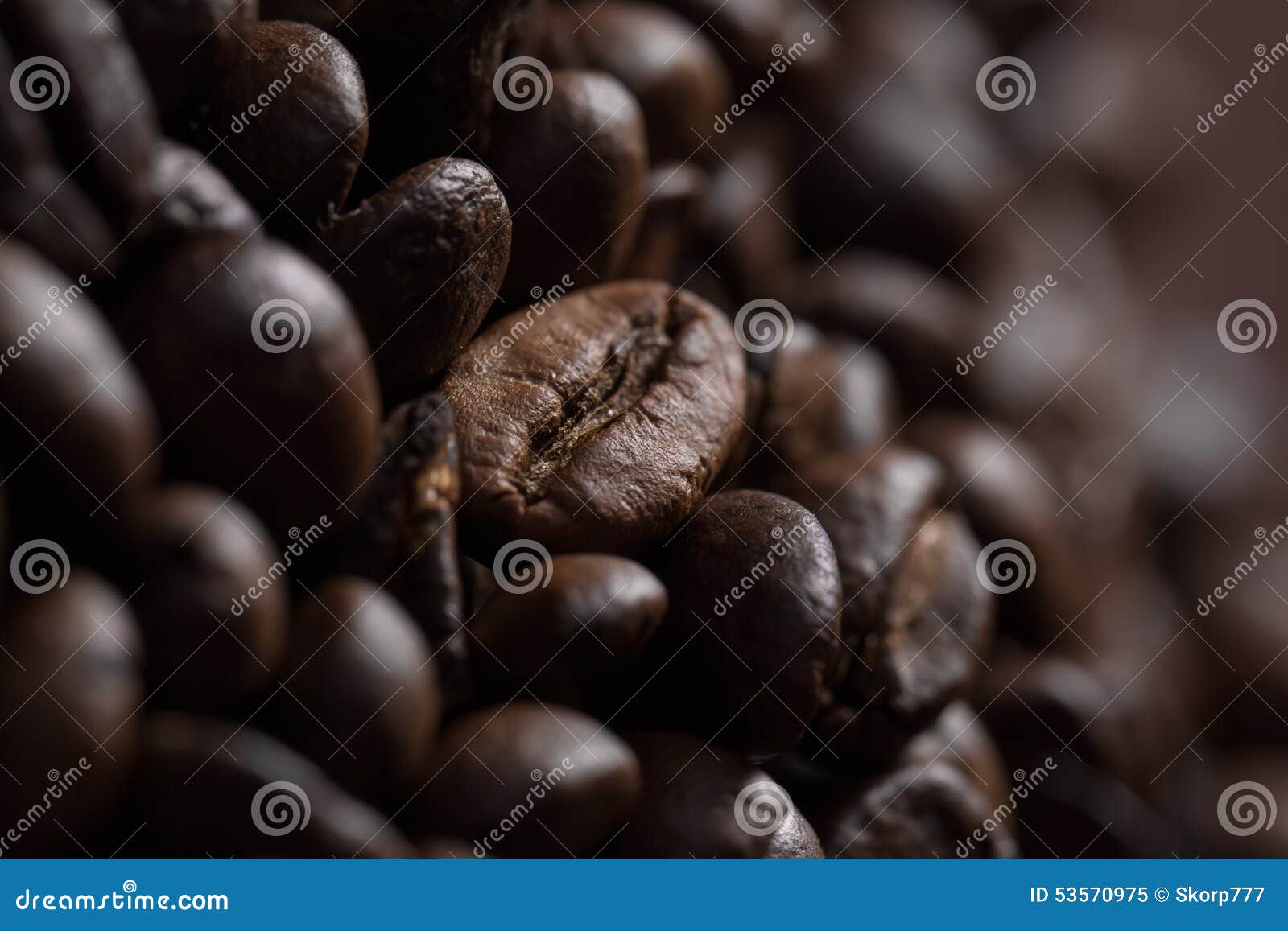 Macro Beans Black Coffee, Ready To Brew Delicious Coffee Stock Image ...