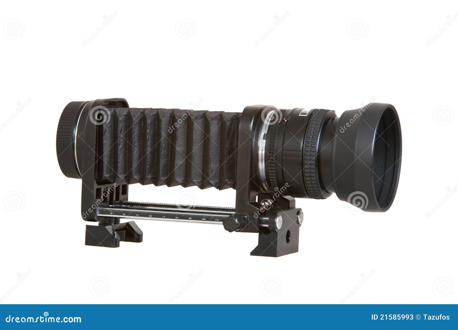 Macro Bellows & Lens stock image. Image of accessory - 21585993