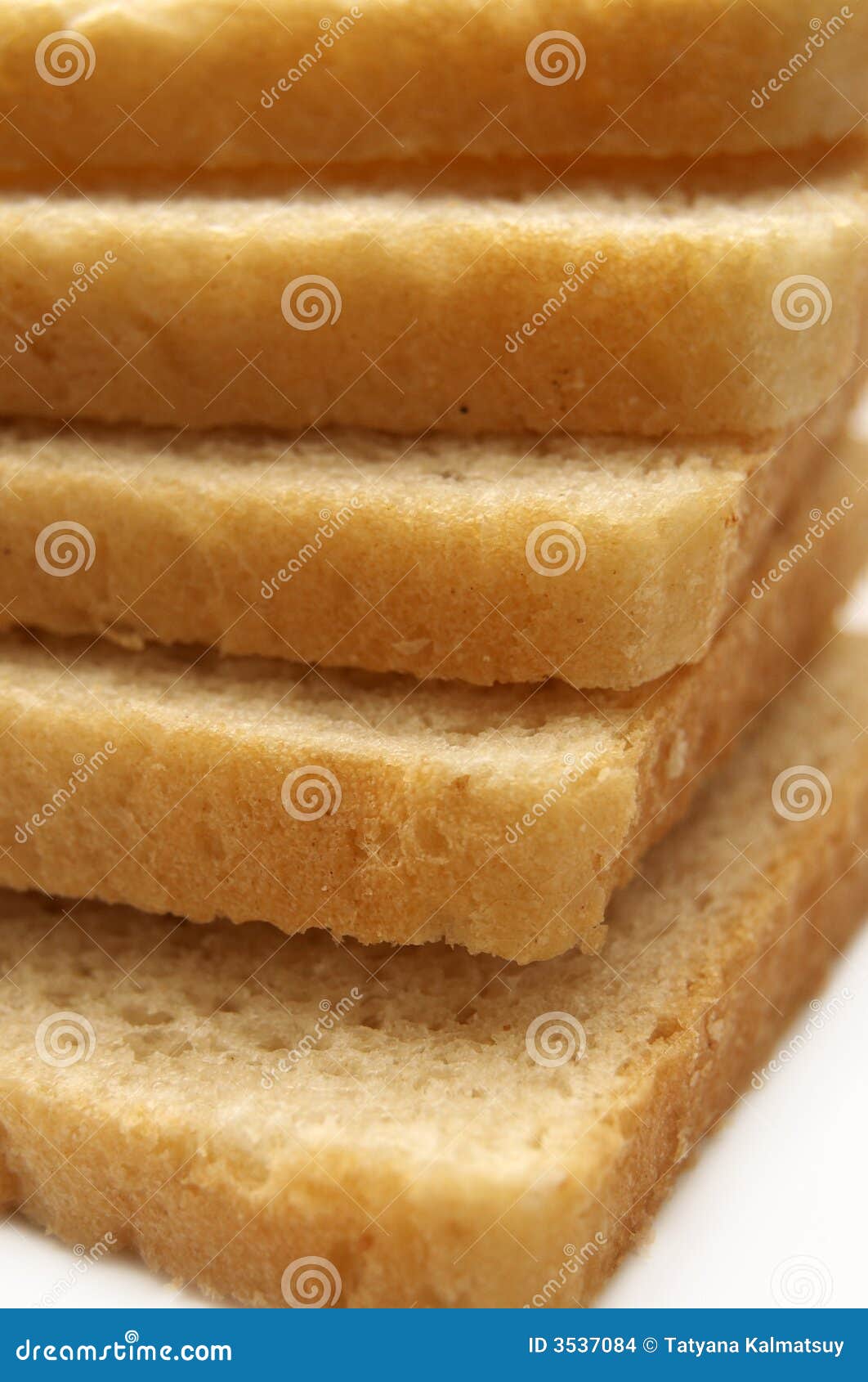 Macro of bread pieces stock photo. Image of bread, piece - 3537084
