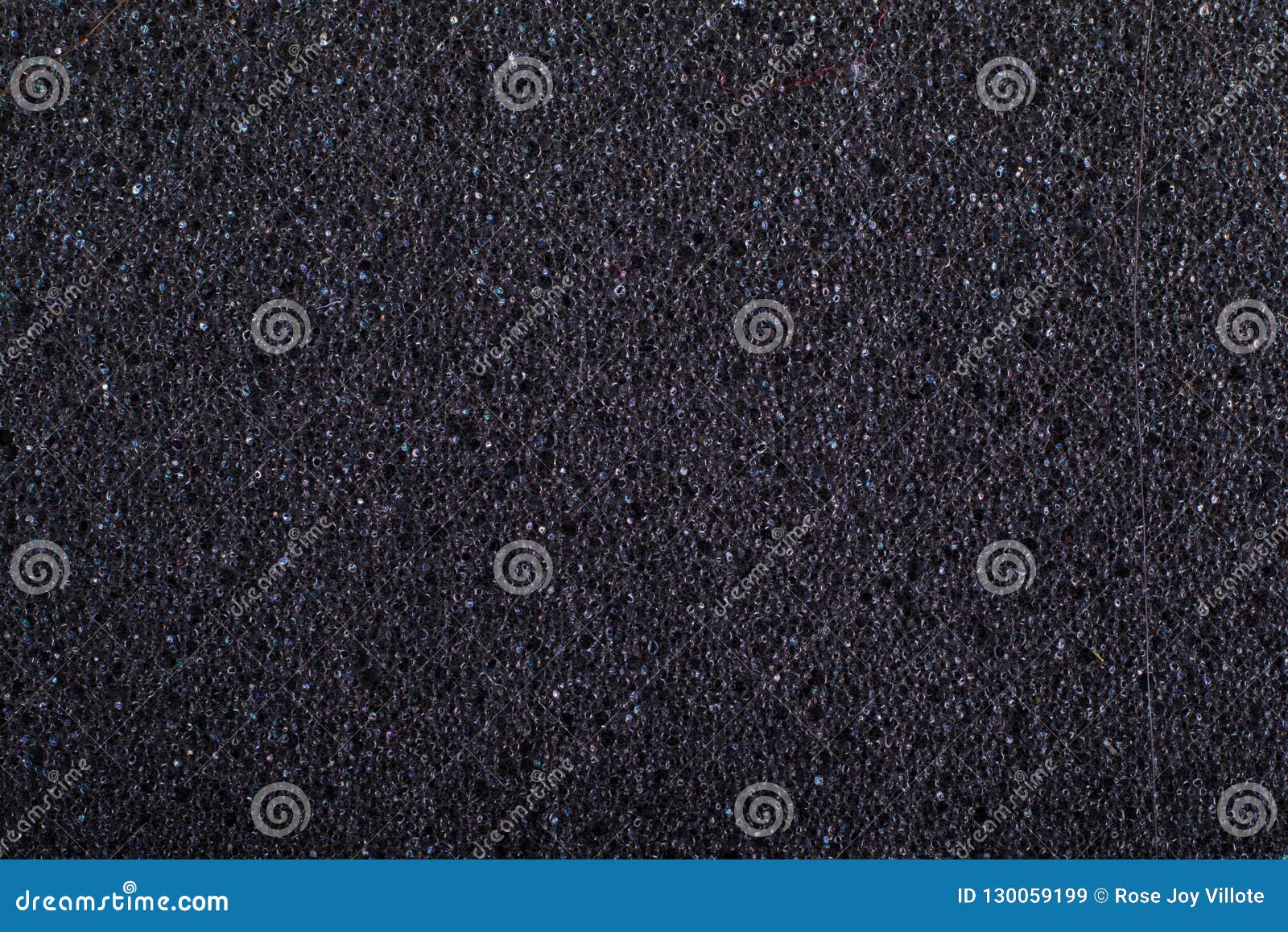 Macro of Bubbly Black Styrofoam for Background Stock Image - Image of ...