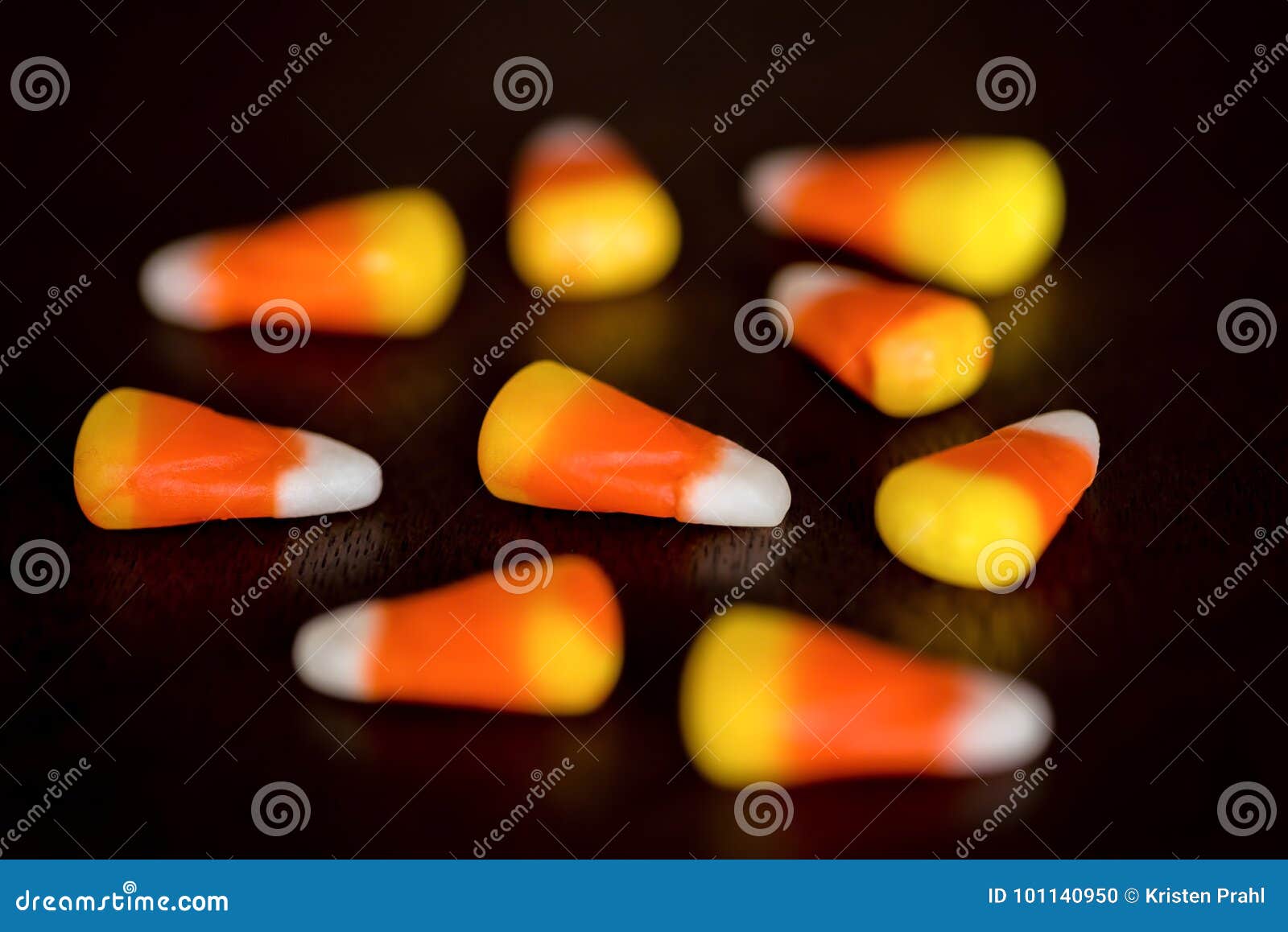 Macro Candy Corn stock photo. Image of soft, halloween - 101140950