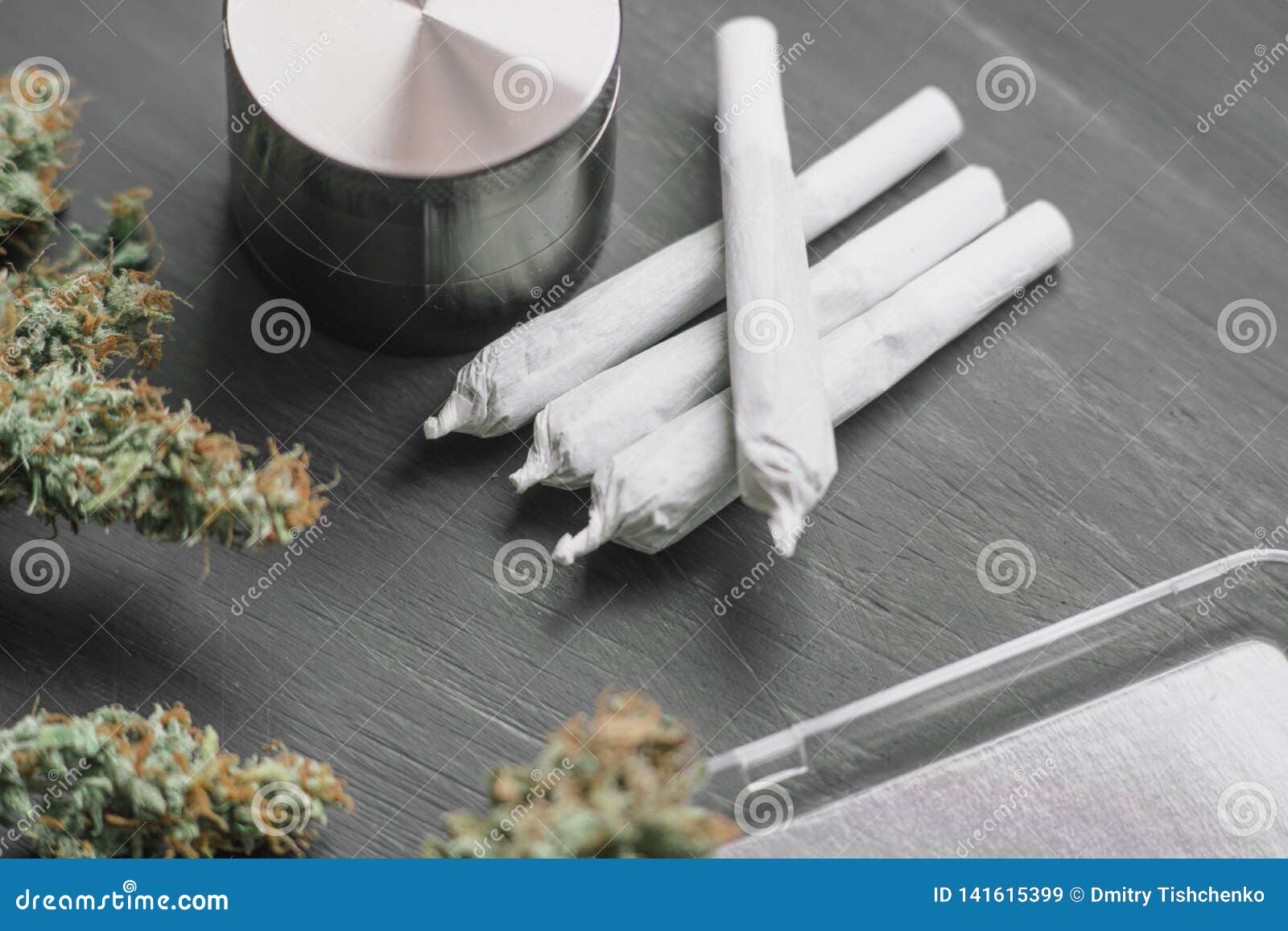 Macro of Cannabis Joint Marijuana Weed Stock Image - Image of narcotic ...