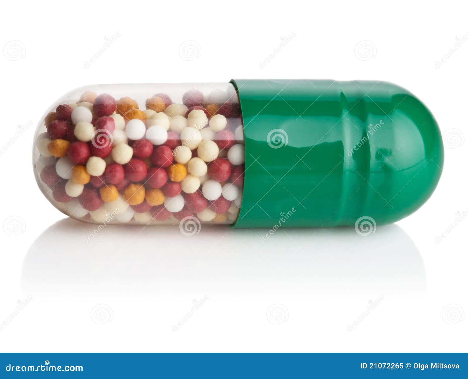 Macro of Capsule Pill Isolated Stock Image - Image of pharmacy ...