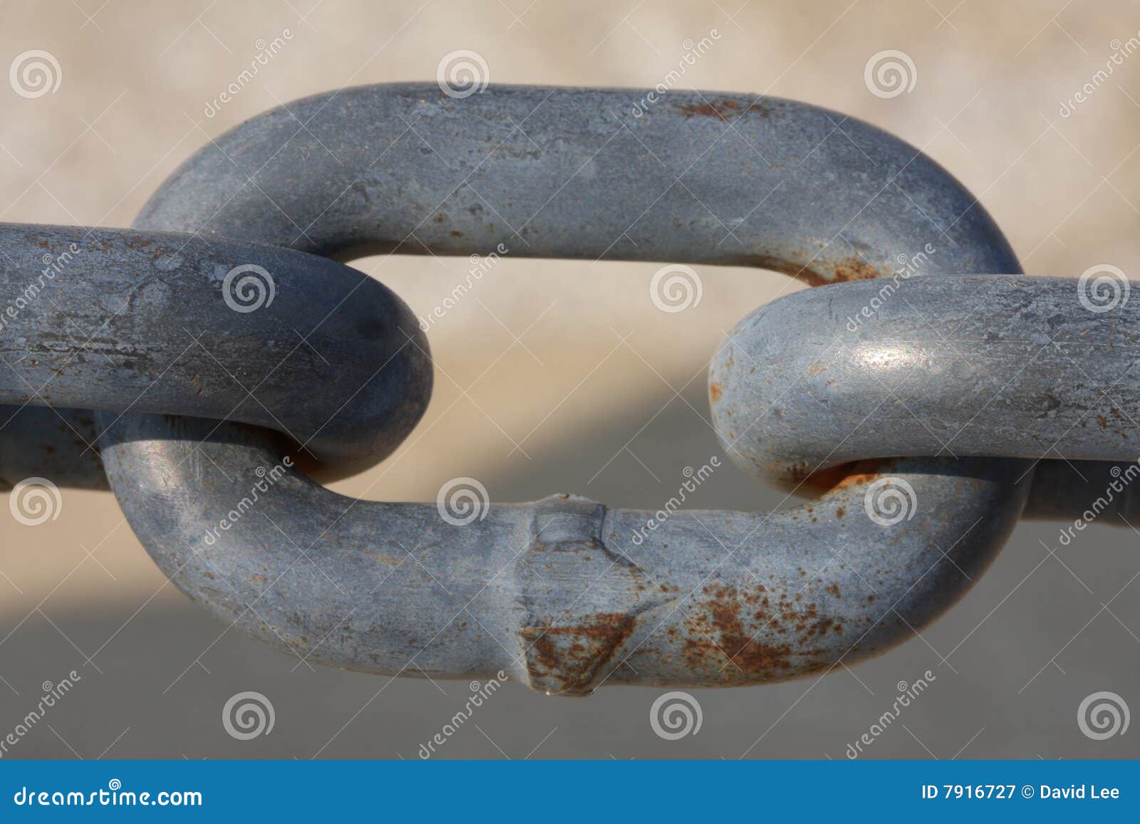 Macro of a chain link stock image. Image of connected - 7916727