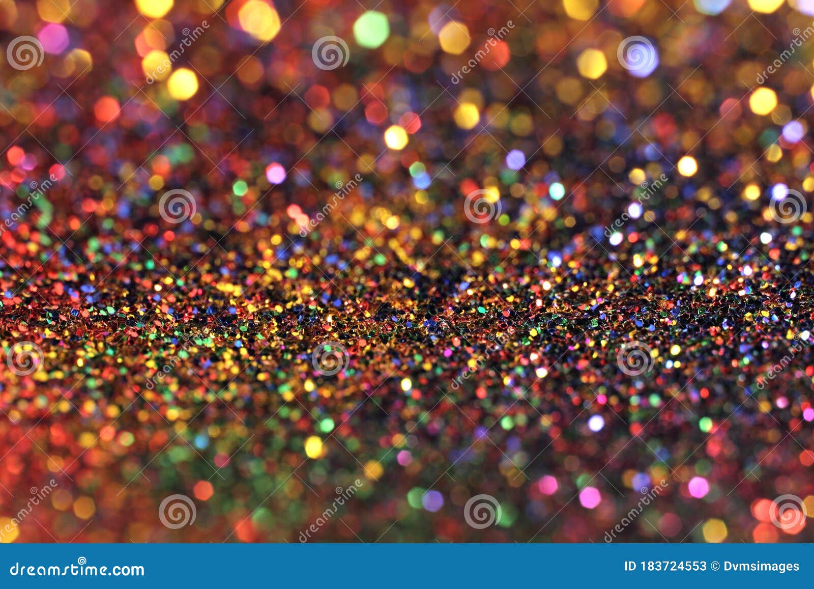Multicolored Glitter Background Stock Image - Image of background ...