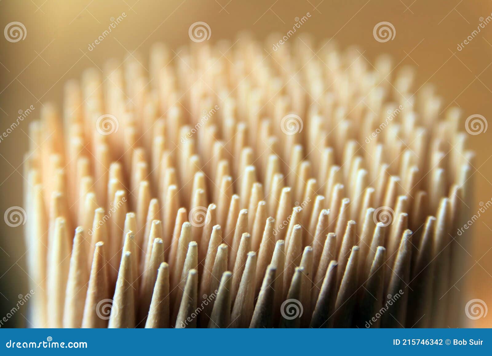 Bundle of Wooden Toothpicks Close Up Stock Photo - Image of sticks ...