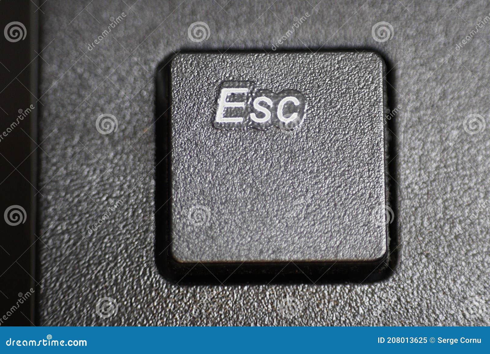 Close Up of the Escape Key on a Computer Keyboard Stock Image - Image ...