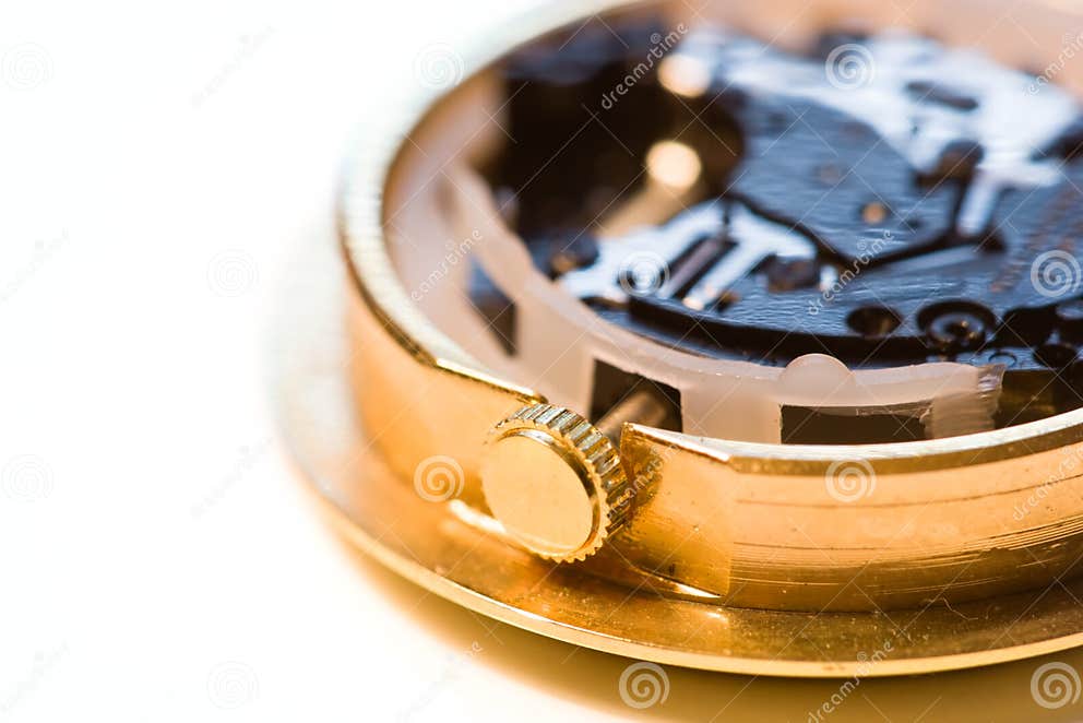 Watch Inside Macro stock photo. Image of wristwatch, time - 29803966