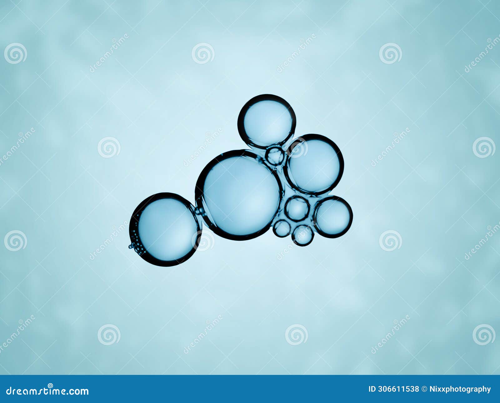 Cells Division Process, Cell Divides into Two Cells Stock Photo - Image ...